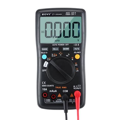 مولتی متر ZOYI مدل ZT-300AB - مرجع ابزارآلات تعمیر تلفن همراه