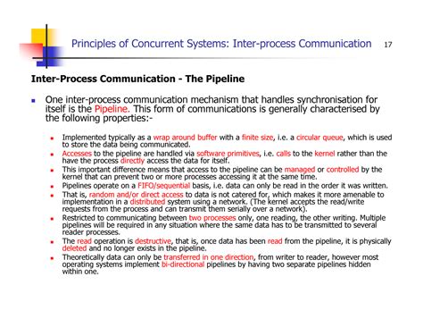 6 Principles Of Concurrent Systems Thread And Process Communication P2