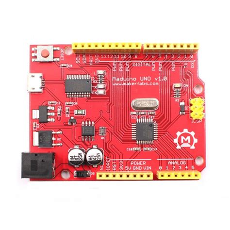 Maduino Uno Usb Microcontroller Robotshop