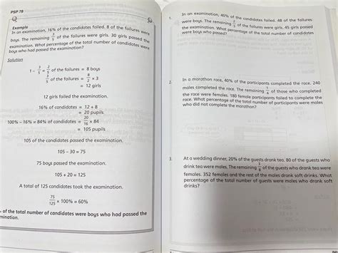 Psle Maths Problem Solving Processes In Mathematics Primary 6 Hobbies And Toys Books And Magazines