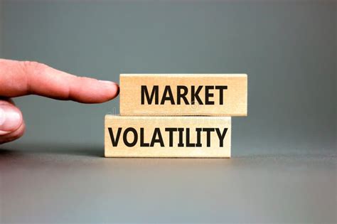 Market Volatility Symbol Concept Words Market Volatility On Beautiful Wooden Blocks Beautiful