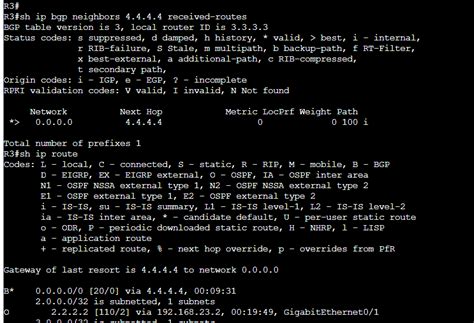 Ibgp Route Preferred Over Ospf Different Results With The Same Setup