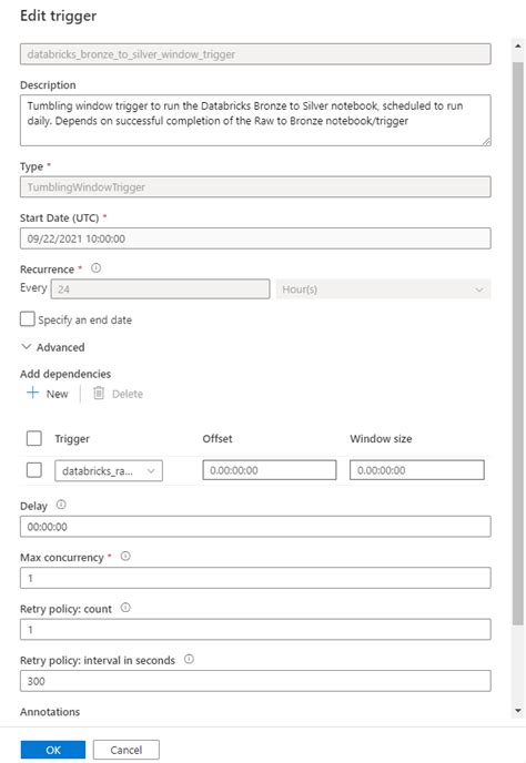 Azure Data Factory Tumbling Window Trigger Will Not Start Stuck In