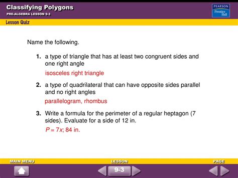 PPT Classifying Polygons PowerPoint Presentation Free Download ID 9370176