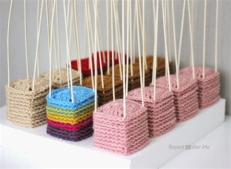 Crochet Pixel Square Blocking Docking Station Repeat Crafter Me