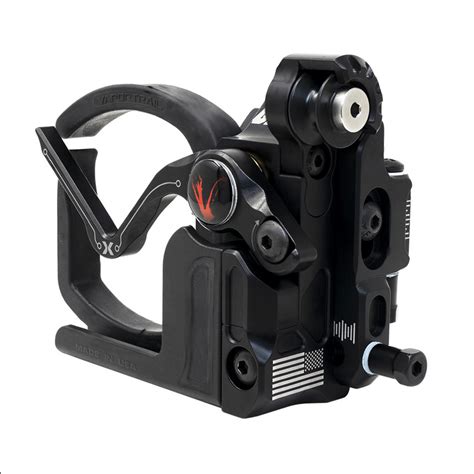 Vapor Trail Gen Integrate 8x Limb Driven Arrow Rest Black Rh Midwest