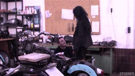 Fucking In Motorcycle Workshop Eporner