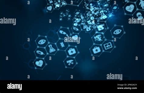 4k Abstract Background Animation Moving Pass Through Dot And Connection