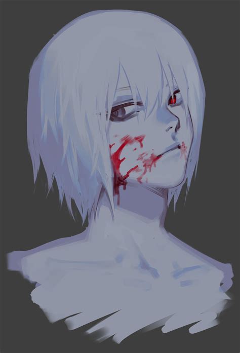 Kaneki Ken Tokyo Ghoul And More Drawn By Poteto Stef Danbooru