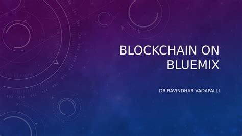 Pdf Blockchain On Bluemix Docker Hub And Container