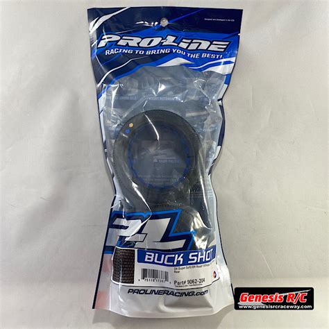 ProLine 9062 204 Buck Shot 1 8 Buggy Tires W Closed Cell Inserts 2 S4 Genesis RC Raceway