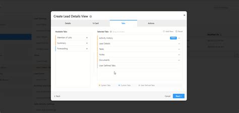 Customize The Lead Details Page View LDVC Help Support