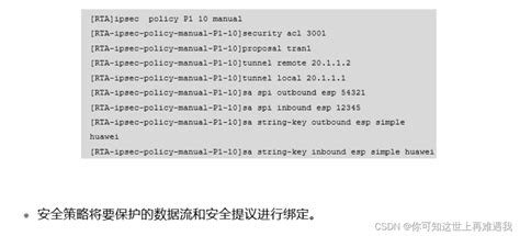 华为hcia进阶笔记：ipsec Vpn原理与配置 华为ipsec自动模式ike配置 Csdn博客