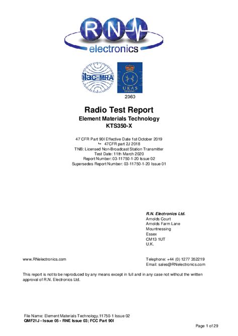 Navtech Radar Ltd Device Database