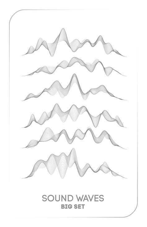 Premium Vector Sound Wave Vector Vector Music Voice Vibration Song Waveform Digital