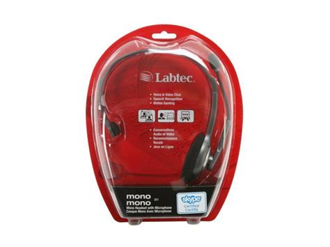 Labtec Single Ear Mono Headset Newegg Com