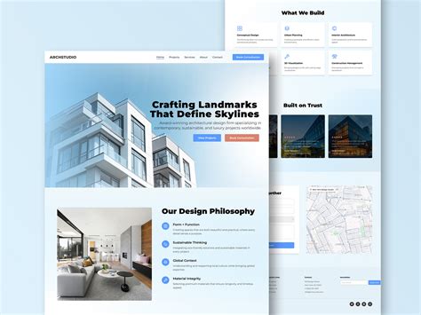 Archstudio A Modern Odoo Theme For Architecture And Design Firms By