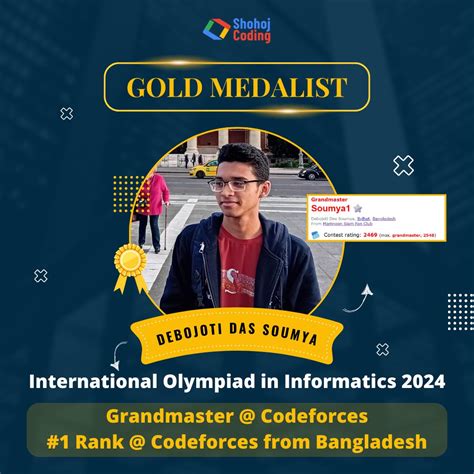 shohoj coding on linkedin ioi codeforces programming olympiad