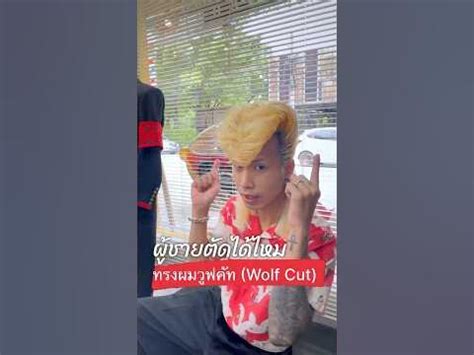 ทรงผมวูฟคัทผู้ชายตัดทรงนี้ได้ไหม Wolf Cut Hair Youtube