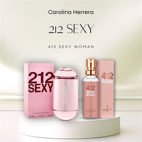 Ref 212 Sexy Carolina Herrera 412 Sexy Woman Moments Paris Aromis