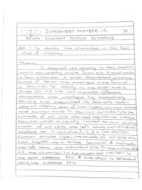 seven segment interfacing pdf