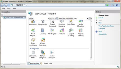 settings iis7 windows 7 million good ways