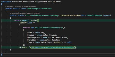 Null Ref Exception On Uihealthreportentries · Issue 862 · Xabarilaspnetcorediagnostics