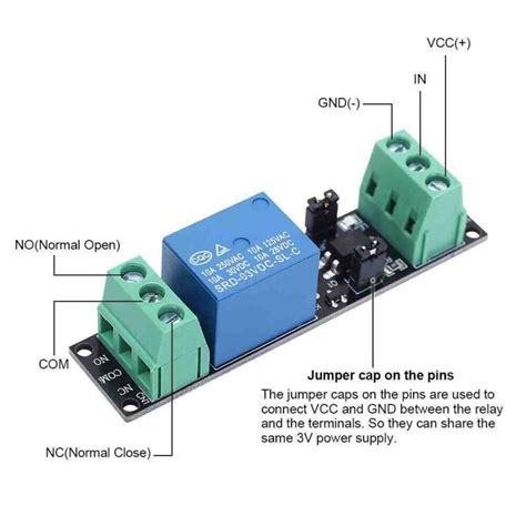 3V 1 Channel Relay Isolation High Level Drive Control Optocoupler Module Rajiv Electronics