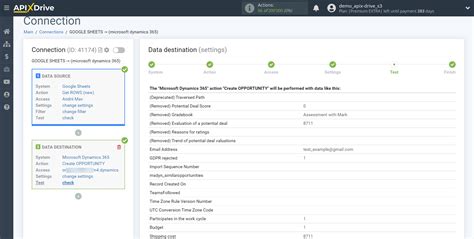 How To Connect Microsoft Dynamics 365 To Apps As Data Destination
