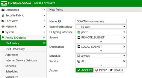 SD WAN On FortiGate 5 6