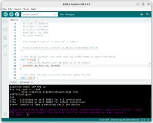 Arduino IDE Released With The Debug Feature Now Considered Stable CNX Software