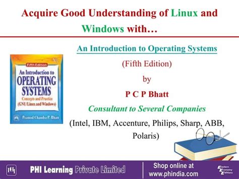 An Introduction To Operating Systems Ppt
