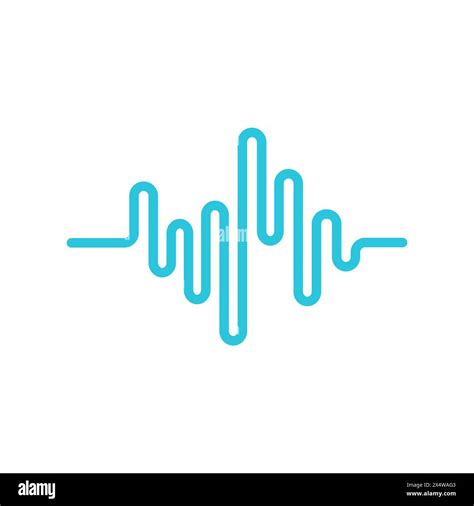 Frequency Icon Isolated On White Background From Blue Icon Set Stock