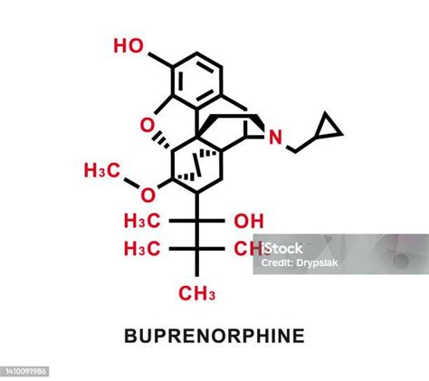 부프레노르핀 화학식 부프레노르핀 화학 분자 구조 벡터 일러스트 레이 션 Coq10에 대한 스톡 벡터 아트 및 기타 이미지 Coq10 건강 진단 건강관리와 의술