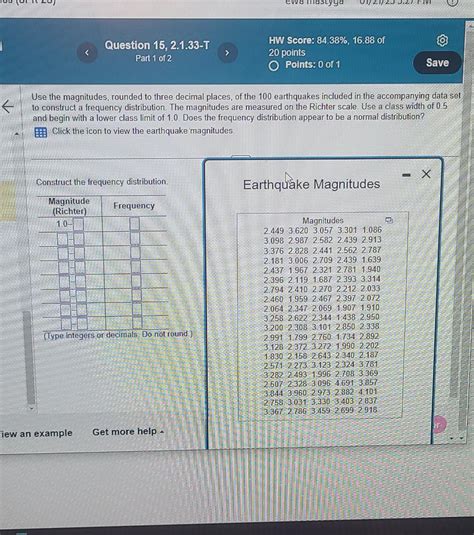 solved use the magnitudes rounded to three decimal places