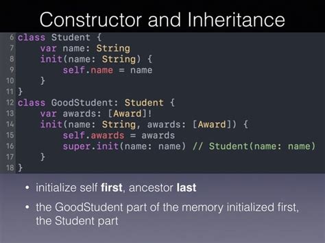 Object Oriented Programming In Swift Ch1 Inheritance Ppt
