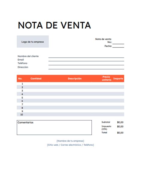 Total 41 Imagen Modelo De Nota De Venta En Excel Abzlocal Mxejemplo De
