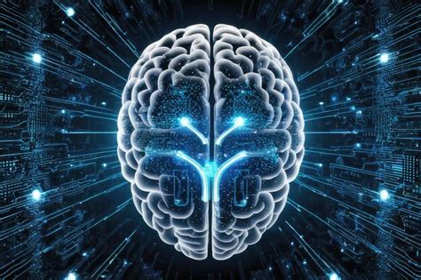 Premium Ai Image Ai Artificial Intelligence Brain Cyber Technology