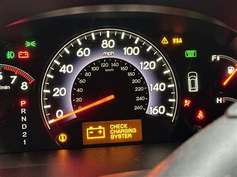 2009 Odyssey Every Dash Light Error Came On Rhondaodyssey