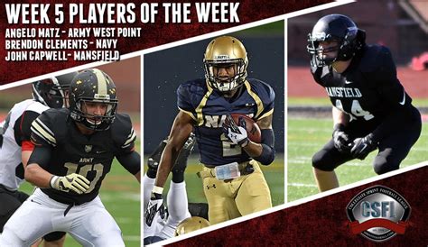 week 5 review 2016 league news