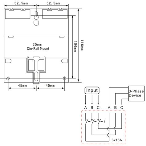 Tm613 Three Phases 380v Programmable Timer Switch With Backlight Motor Automatic Intelligent