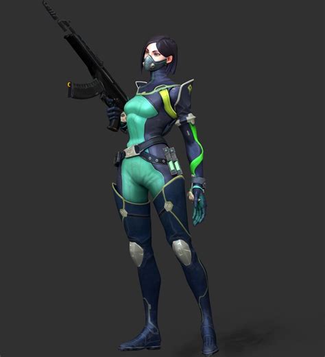Artstation Viper Valorant Resources