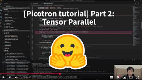 [picotron tutorial] part 2 tensor parallel youtube