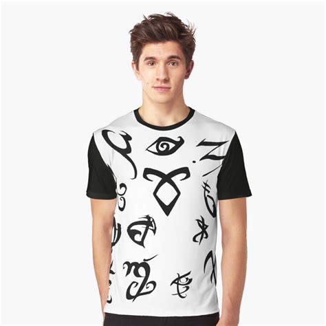 Rune Graphic Tee T Shirt By Pjokc Redbubble