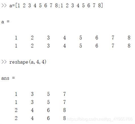 Python之reshape用法简介python Reshape Csdn博客