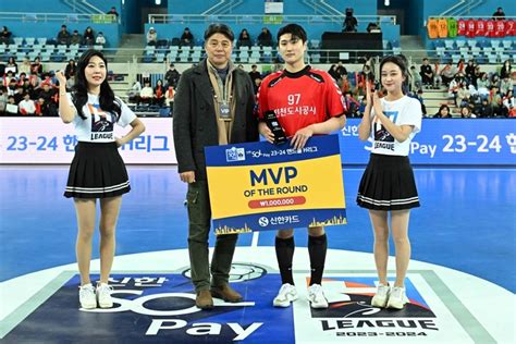 인천 우승이 올시즌 목표” 남자핸드볼 떠오르는 신성 H리그 3라운드mvp 인천 진유성 Ss인터뷰