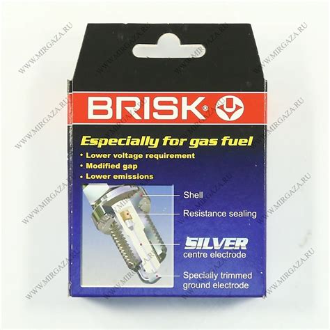 Свечи BRISK NR 15 S Silver ГАЗ УАЗ ЗАЗ ЗИЛ Купить NR15S по оптовой цене