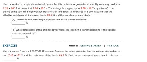 Solved Use The Worked Example Above To Help You Solve This Chegg Com