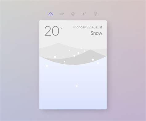 html 带日期的天气预报特效 其他特效 站长图库