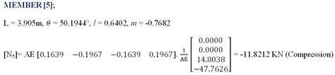 Analysis Of Trusses Using Direct Stiffness Method A Solved Example Structville